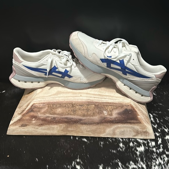 Asics | Shoes | Asic Men Jogger X8 Red Blue Split | Poshmark